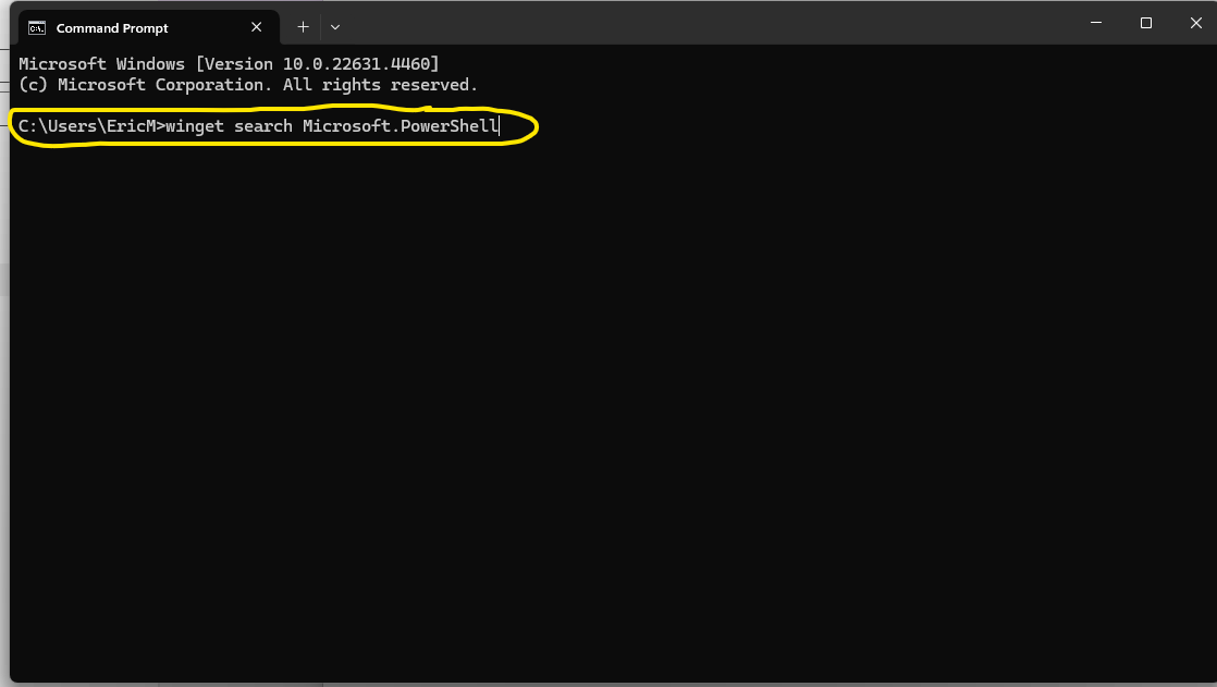 Ps1 Installing Powershell Using Wingetcli On Windows 11