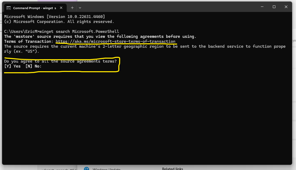 Ps1 Installing Powershell Using Wingetcli On Windows 11